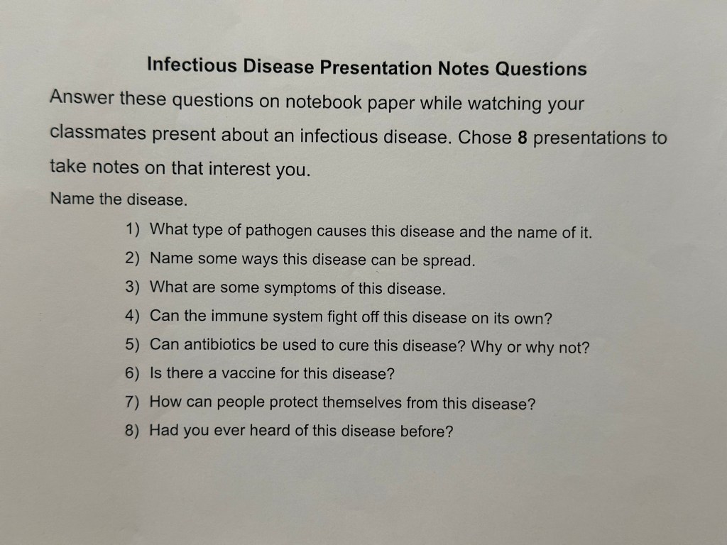Comprehensive Guide for Teaching Pathogens and Infectious Diseases ...